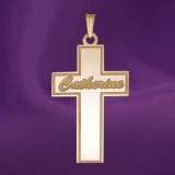Personalized Cross with "Script Name" Etched - PG70784