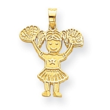 Cheerleader Charm or Pendant - PG85479