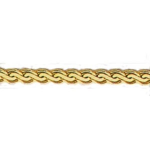 14K Flat Wheat Chain (thickness: 3.25mm) - FW085 (Q)