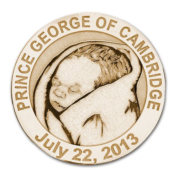 Royal Baby Prince George of Cambridge Commemorative Coin "EXCLUSIVE ...