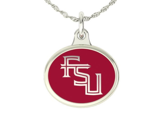 Florida State Seminoles Sterling Silver Logo Charm - PG88004