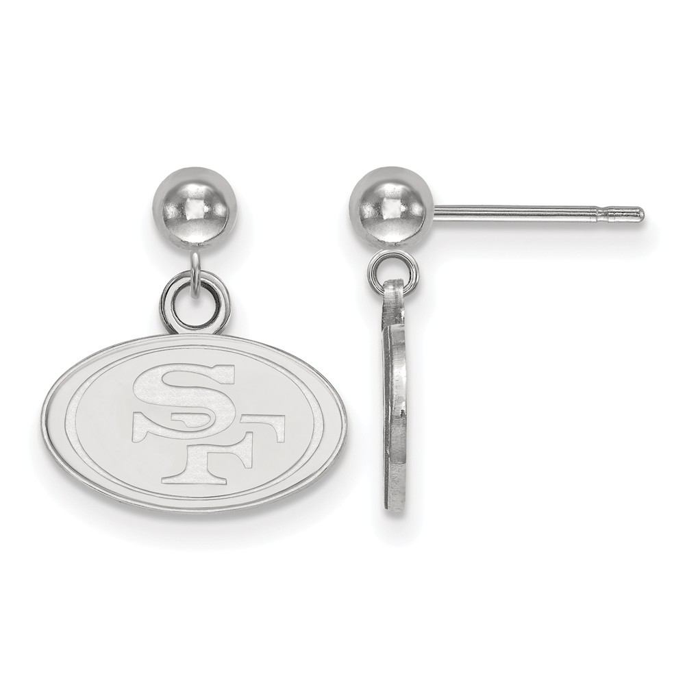 San Francisco 49ers Earring Dangle Ball - PG93266