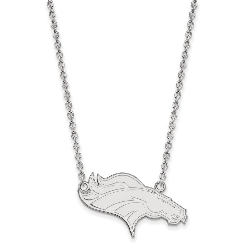 Denver Broncos Large Pendant w/ Necklace - PG92947