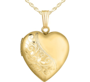 Gold Lockets – 14k Gold Photo Lockets