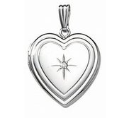 Diamond Lockets - Order a Picture Locket with Diamonds