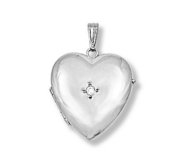Diamond Lockets - Order a Picture Locket with Diamonds