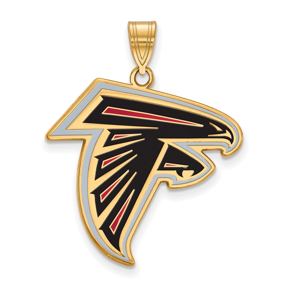 Atlanta Falcons Large Enamel Pendant - PG92801