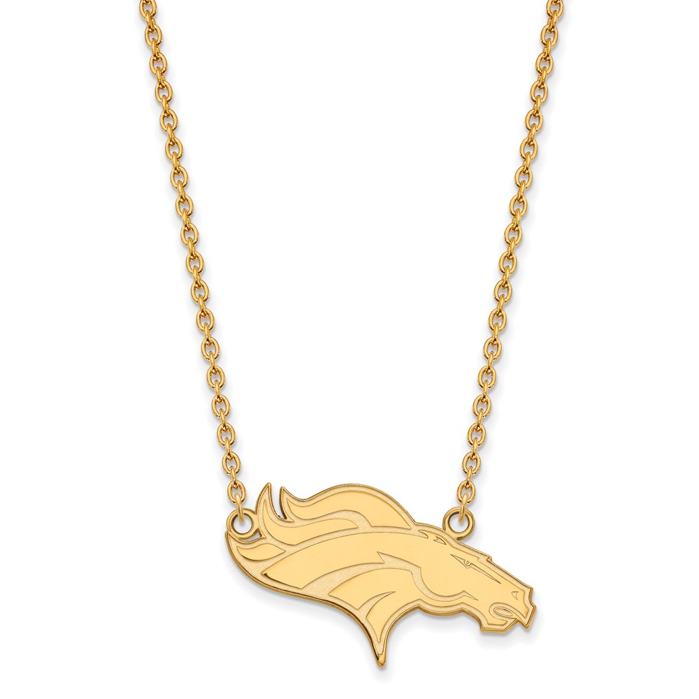Denver Broncos Large Pendant w/ Necklace - PG92947