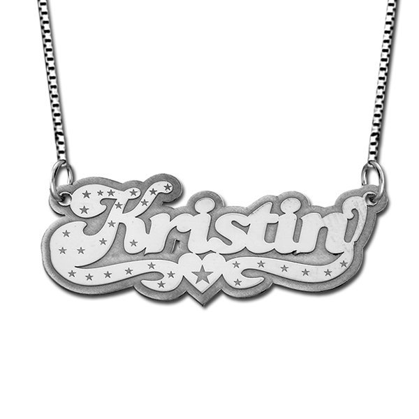 "Script" Style Horizontal Name Plate - NP-02